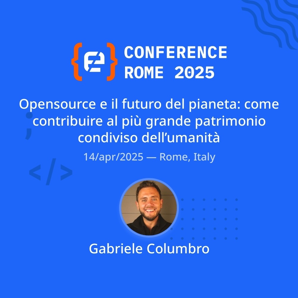 2025-04-14 - Codemotion Conference Rome 2025